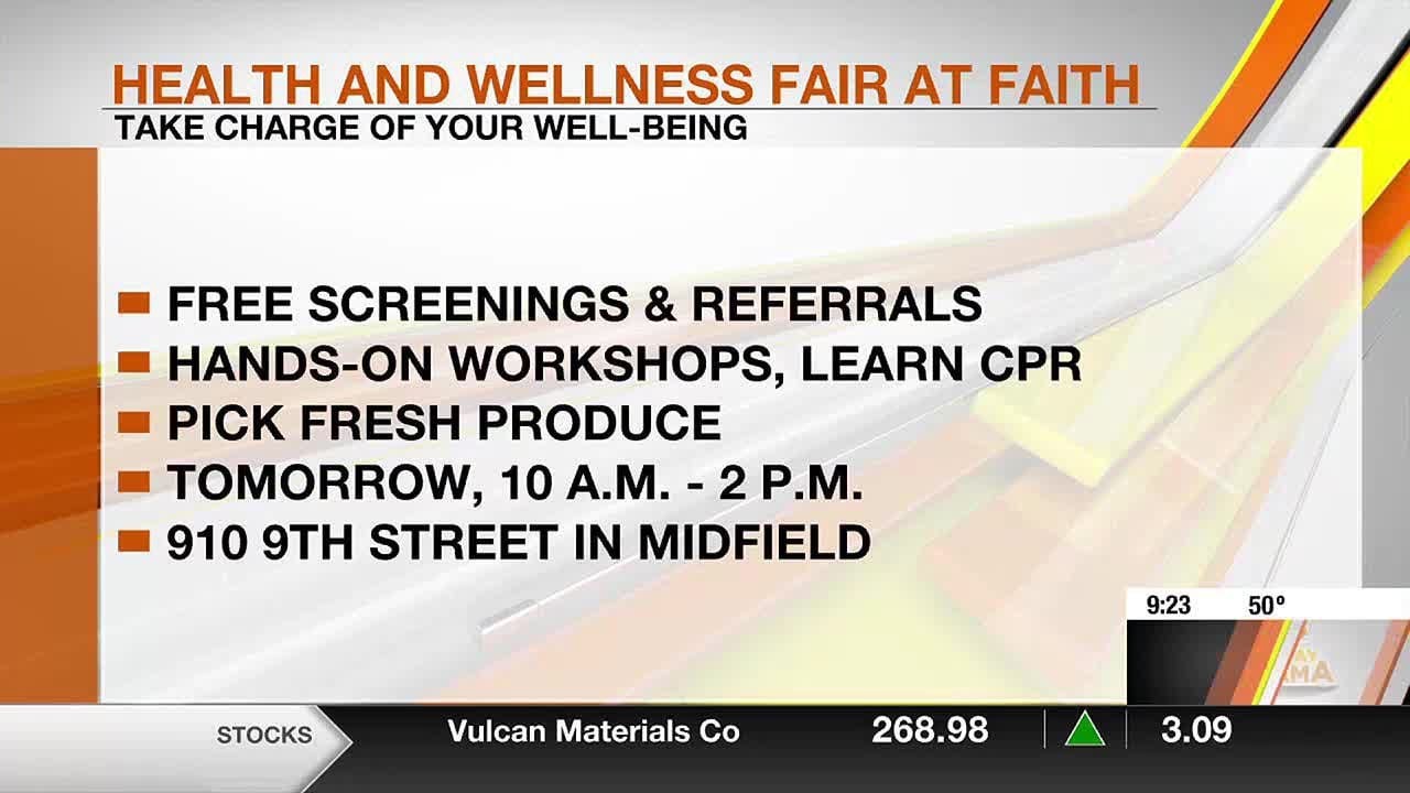 Health and Wellness Fair at Faith Church Saturday - YouTube
