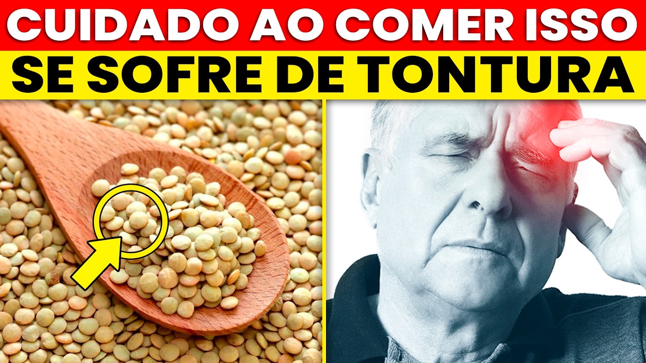 6 ALIMENTOS BARATOS Que Eliminam A TONTURA E Melhoram O EQUILÍBRIO ...