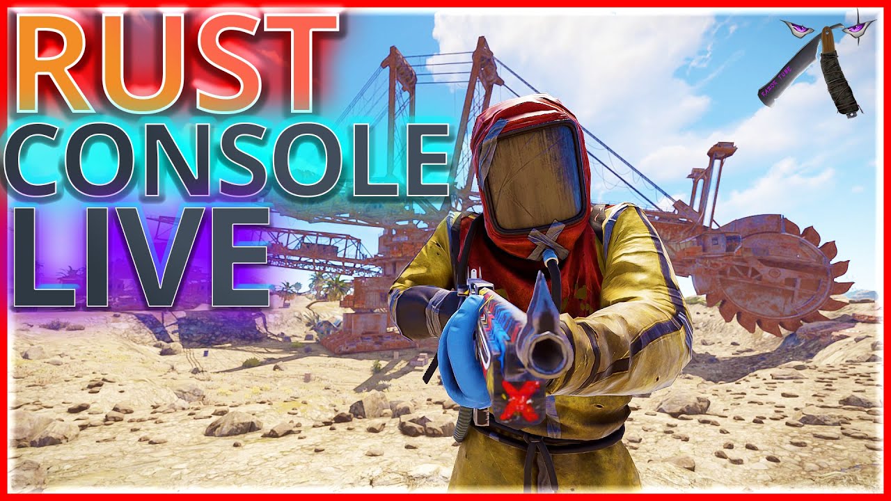 More Wipe Trauma Grub to the Top ☢️ Rust Console PS4 XBOX Stream 206 - YouTube