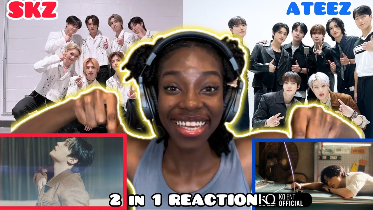 STRAY KIDS AND ATEEZ REACTION | Hollow & Lemon Drop Music Videos - YouTube