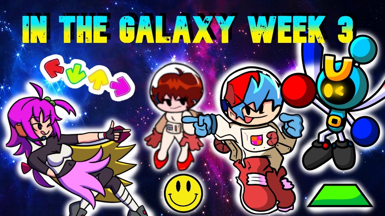 In The Galaxy Mod Week 3 | FNF Mods #6 | シ Rik 13 - YouTube