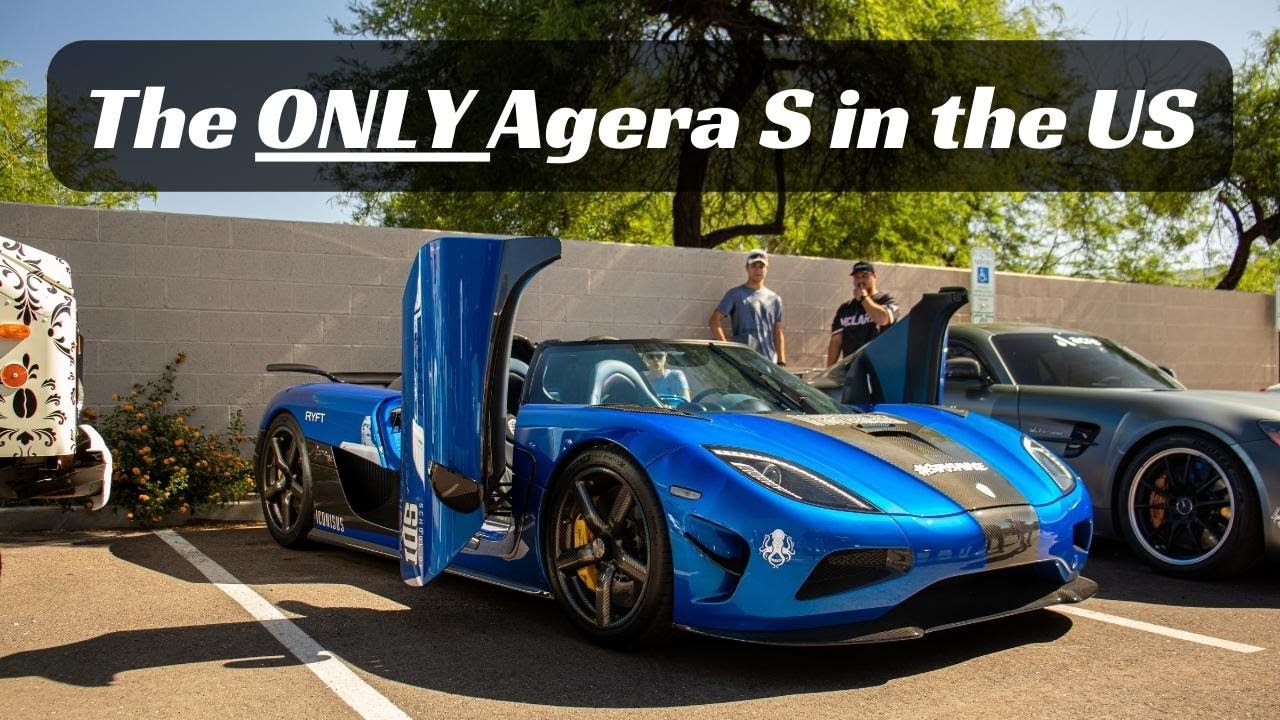 Blue Koenigsegg Agera S