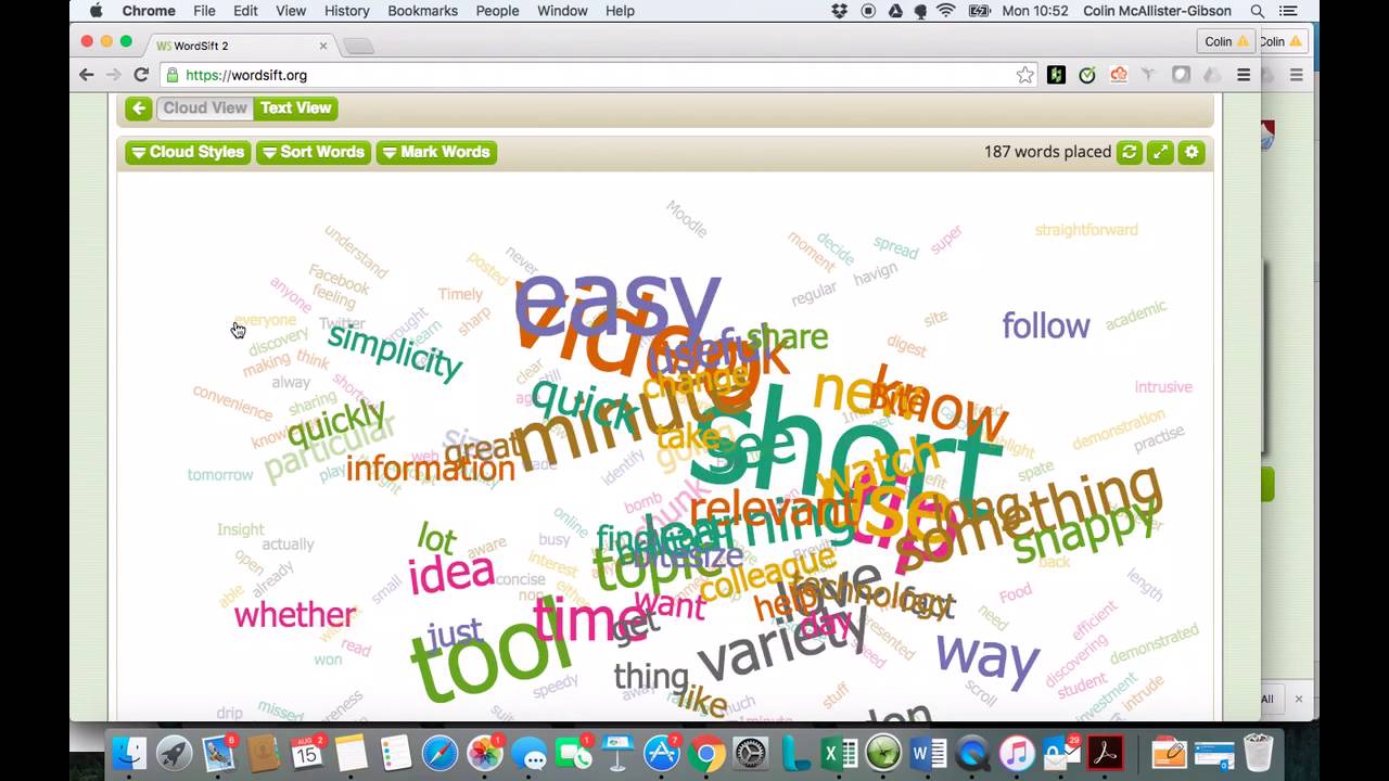 #263 WordSift: Visualise your words - YouTube