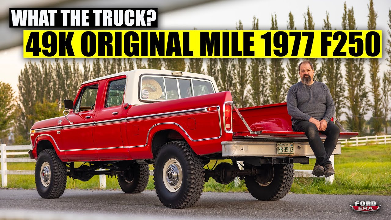 49k Mile OG 1977 F250 Crew Cab | What The Truck? - YouTube