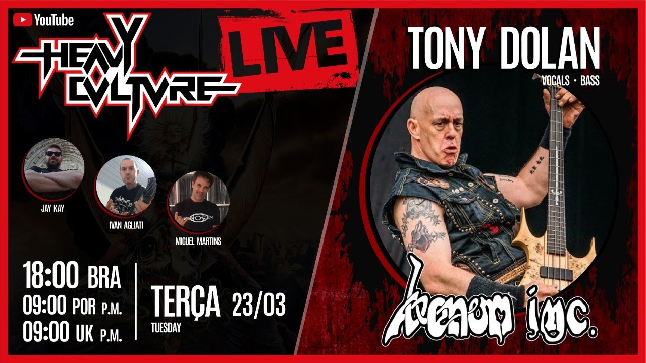 Heavy Culture - Tony 'Demolition Man' Dolan (Venom Inc.) - YouTube