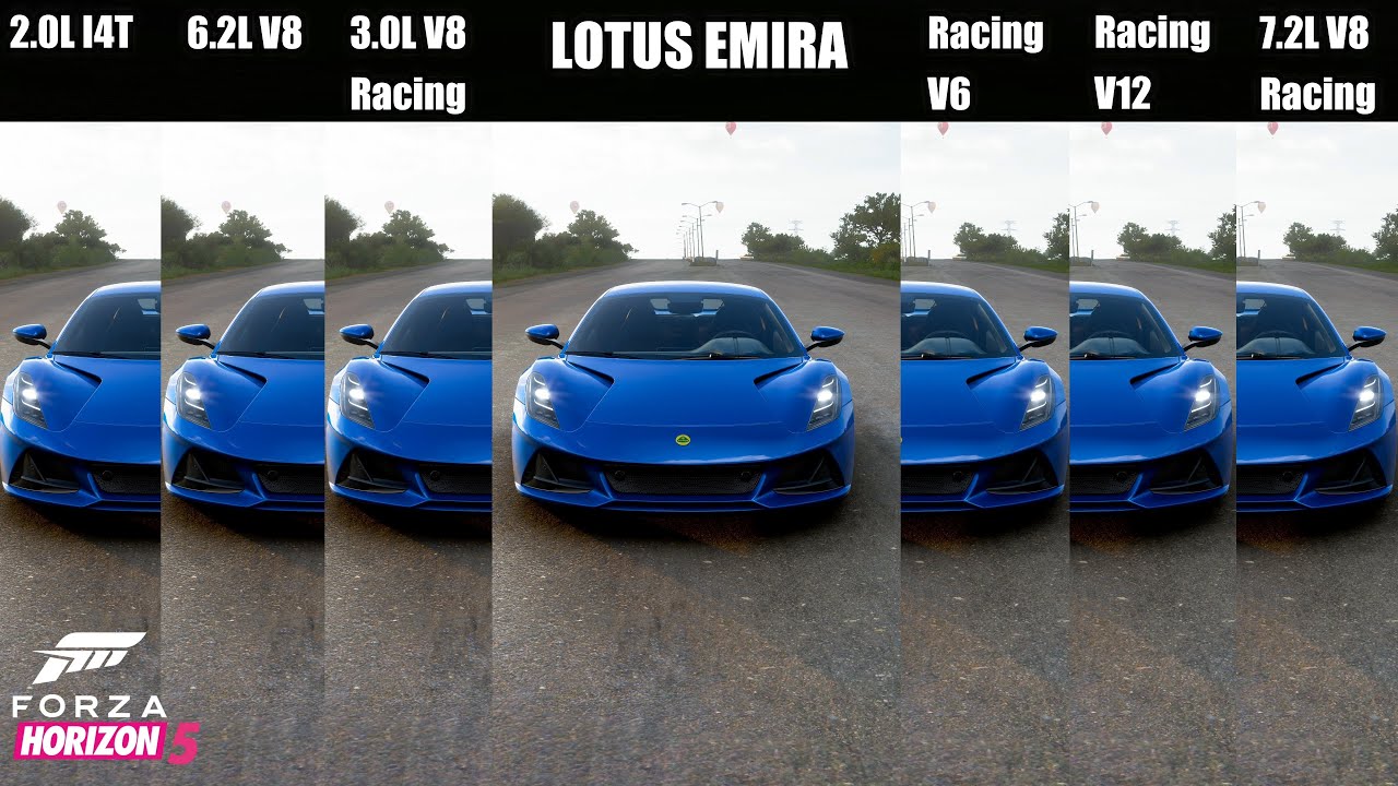 Which Engine IS Best For Lotus Emira 2023 ? All Engine Swap Top Speed ...