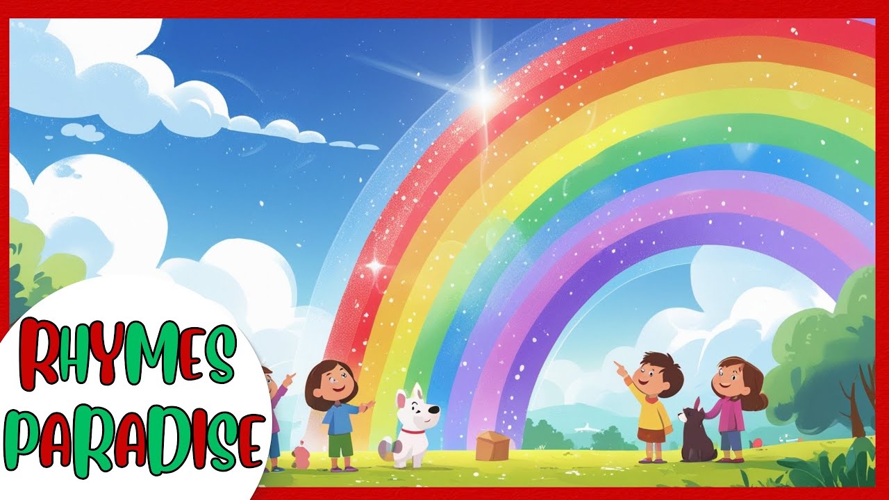 Rainbow Rhyme: Colorful Poems for Kids! - YouTube