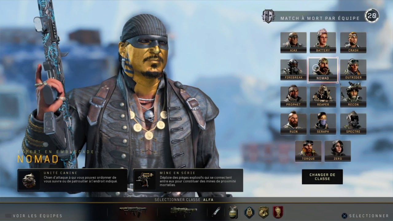 BLACK OPS 4, Call of Duty. Nomad en action, multijoueur Gameplay - YouTube