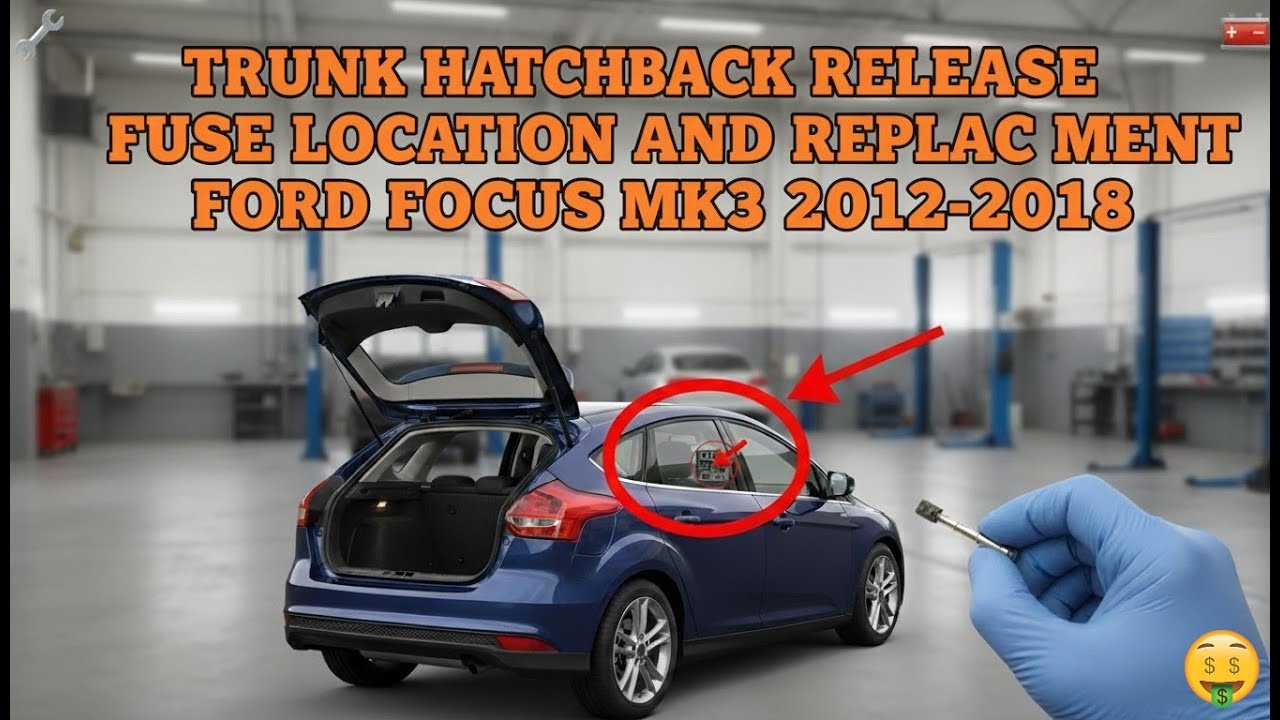 FIXED! Ford Focus Hatchback Won't Open? Fuse Check/Replacement (MK3 ...