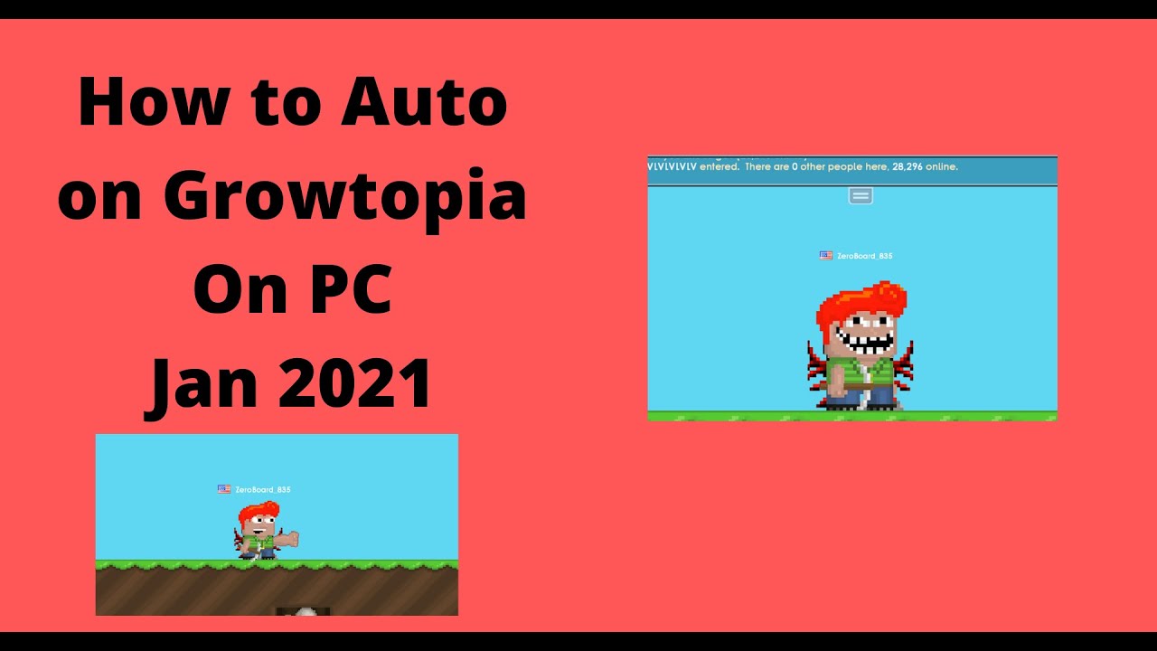 How To Auto In Growtopia PC *January 2021* - YouTube