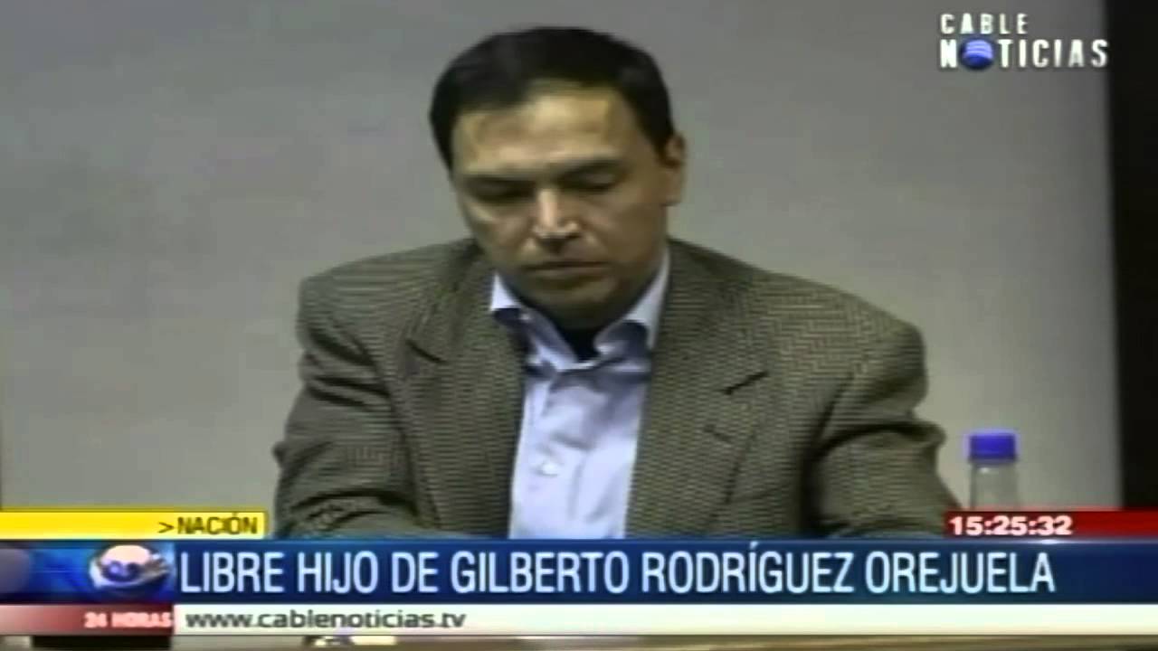 En libertad hijo del ex capo Gilberto Rodríguez Orejuela - YouTube