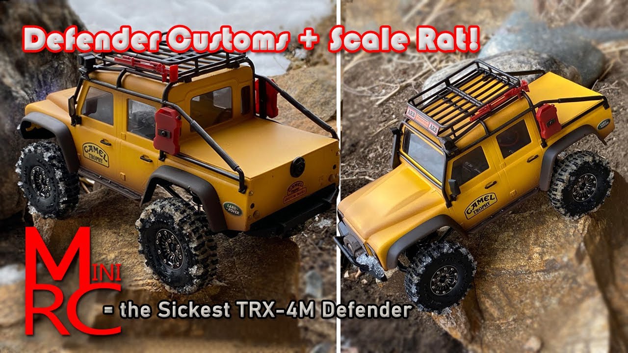 TRX4M - Custom Camel Trophy 1/18th Mini Crawler Body from Defender ...