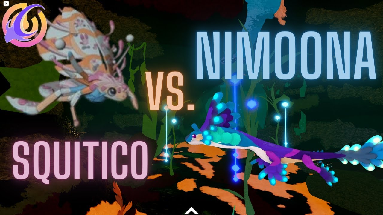 SQUITICO VS NIMOONA (Creatures of Sonaria) - YouTube