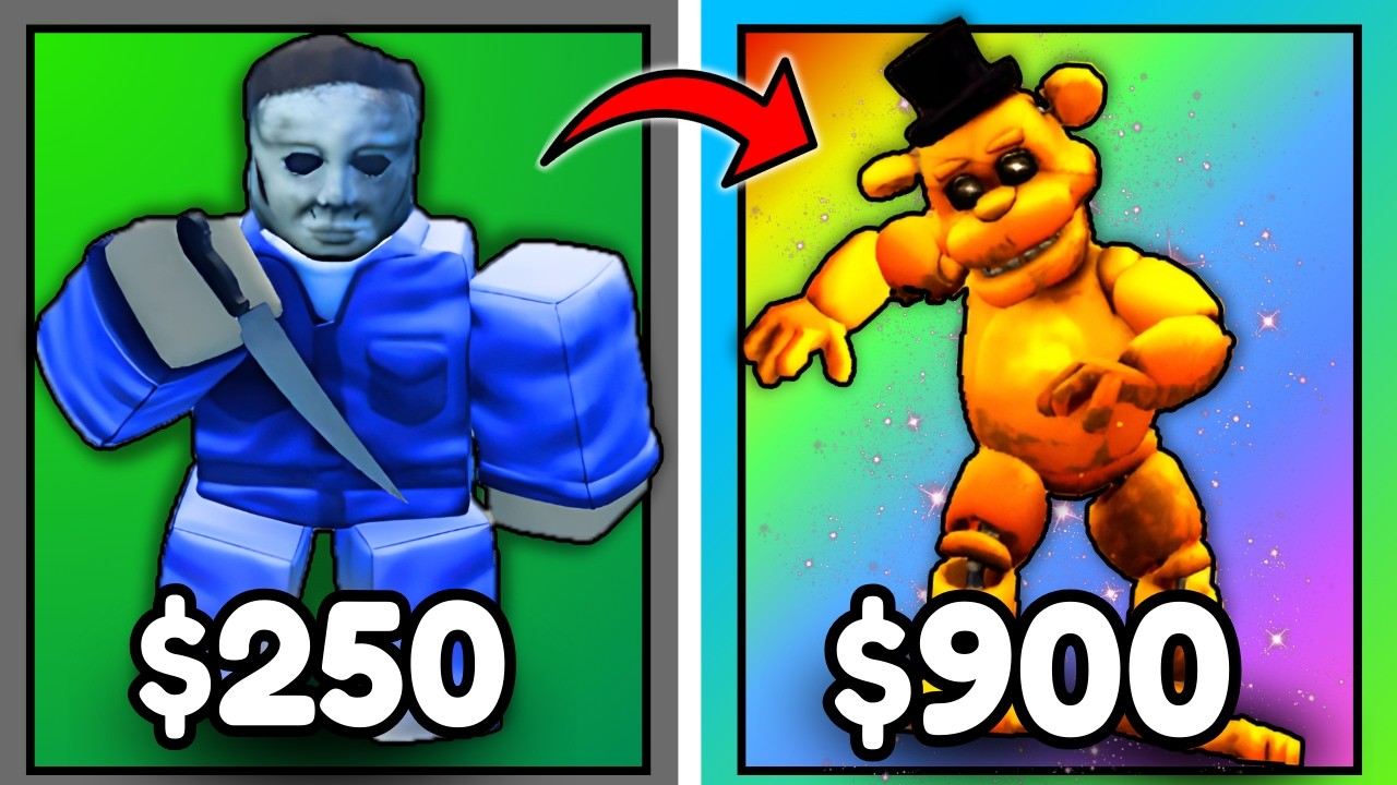 I Went From Broke NOOB to Rich PRO In Horror Tower Defense! (Roblox ...