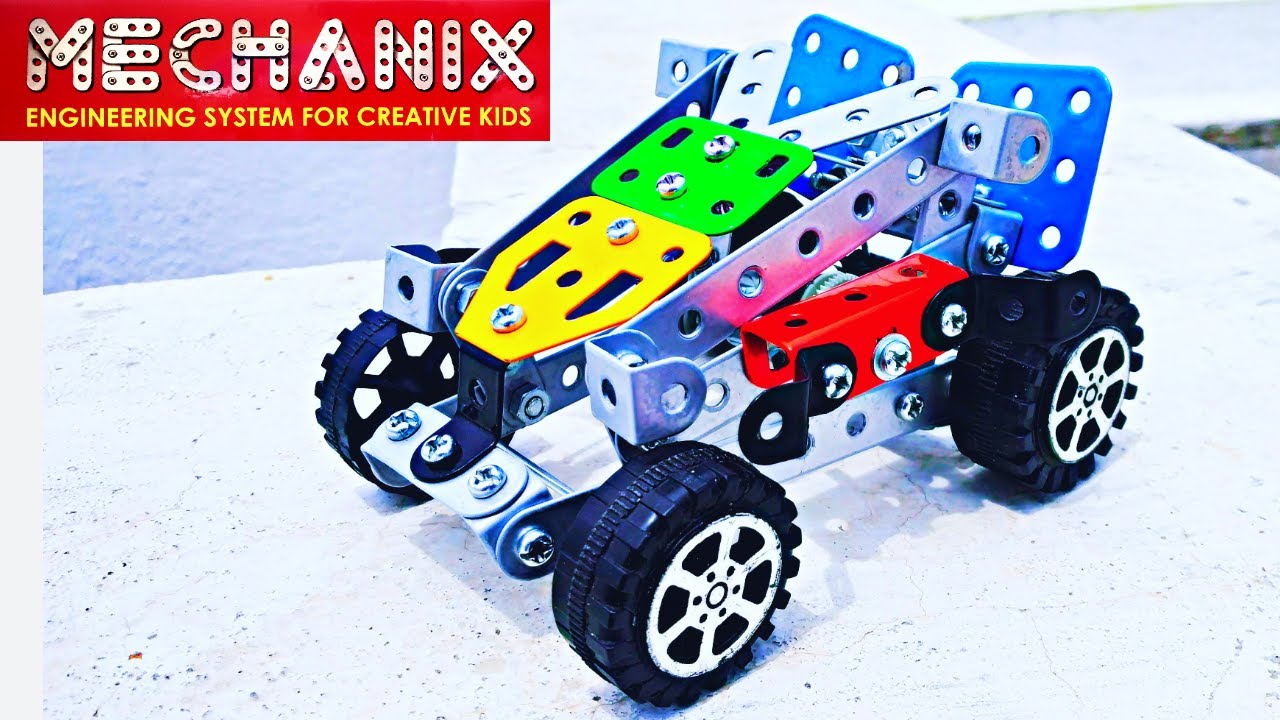 How To build A monster Car In Mechanix #Car model #5 #unboxing # ...