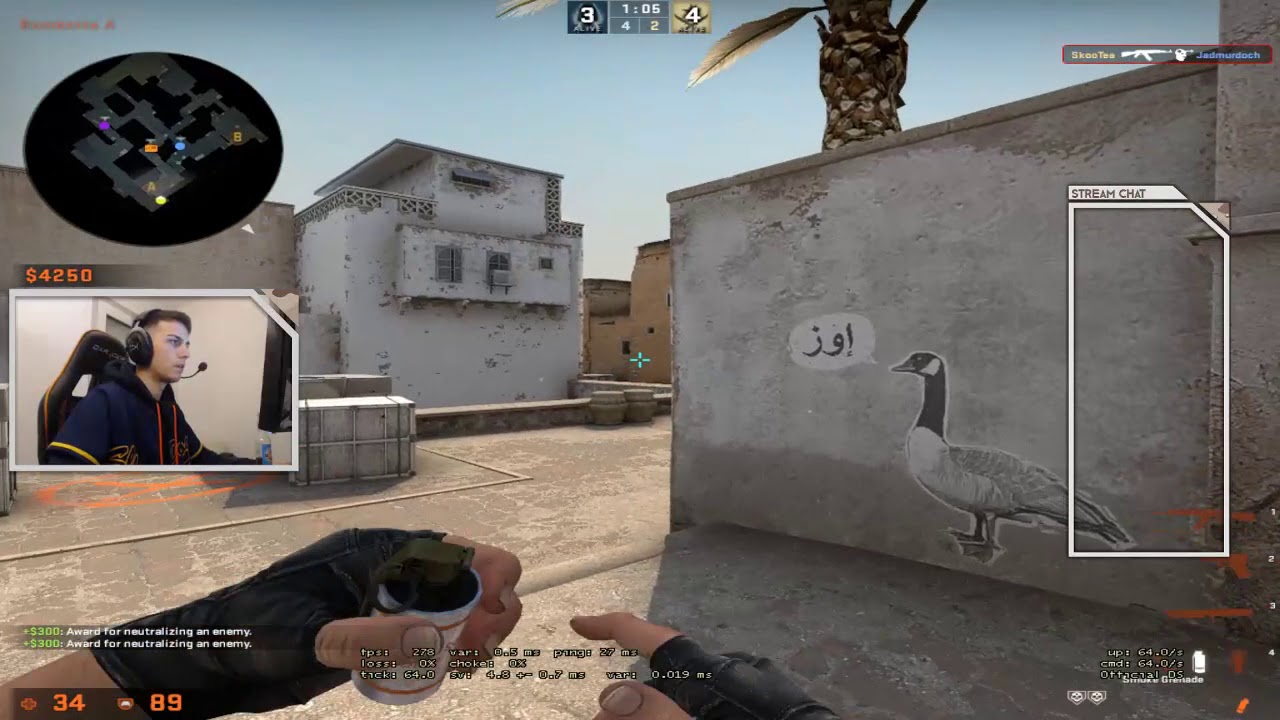 Crazy One Tap into Pit Dust 2 ACE - YouTube