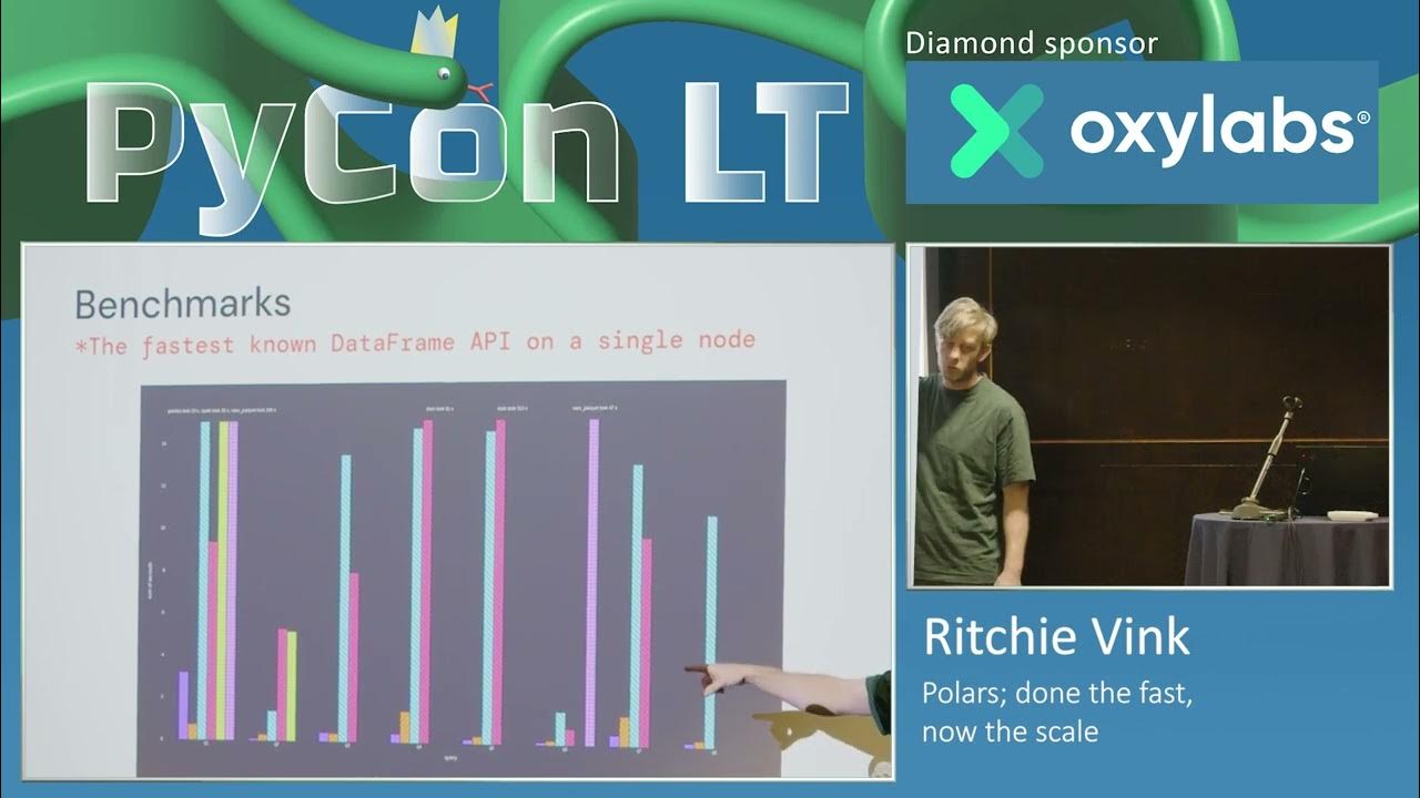 Ritchie Vink Polars; done the fast, now the scale PyCon 2023 - YouTube