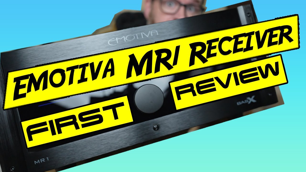 Finally! It's Here! Emotiva MR1 Receiver Review - YouTube