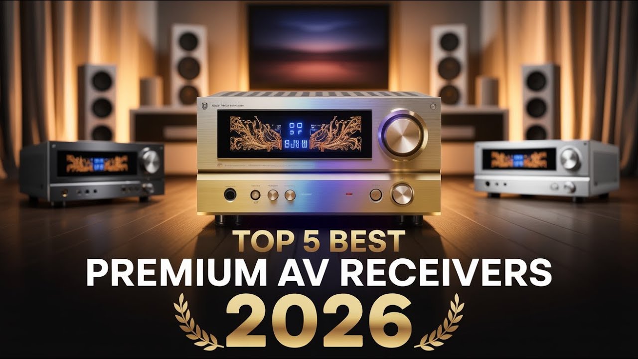 Top 5 Best Premium AV Receivers 2026 🔥 Ultimate Home Theater Experience - YouTube