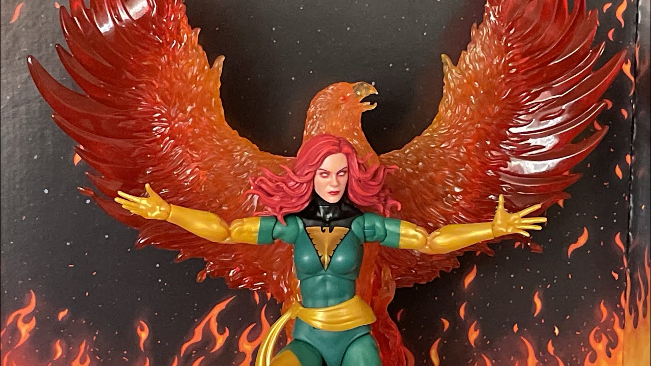 Marvel Legends Phoenix Force Jean Grey Action Figure Review - YouTube