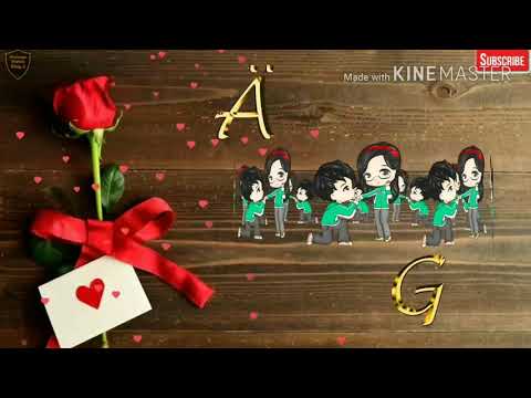 A and G letter whatsaap status