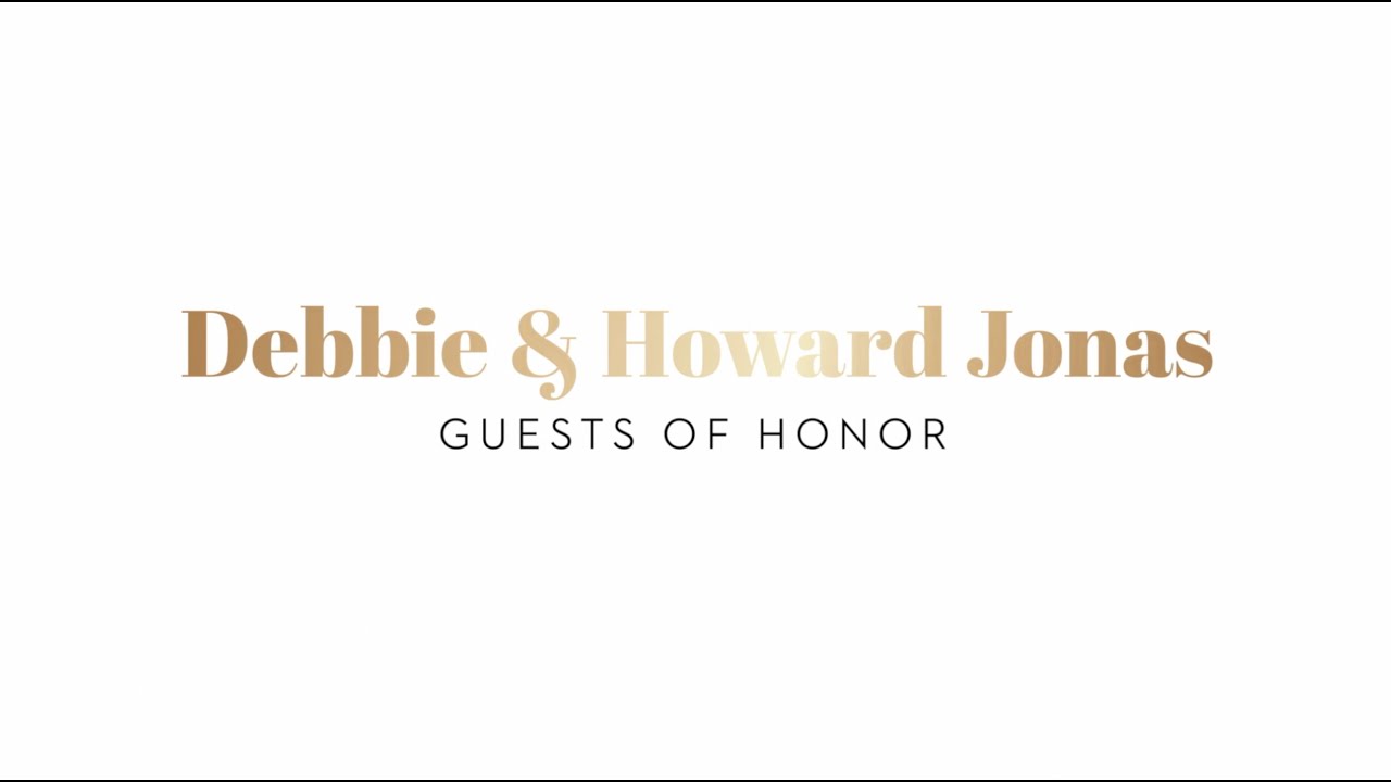 Frisch Dinner 2025:Guests of Honor - Debbie & Howard Jonas - YouTube