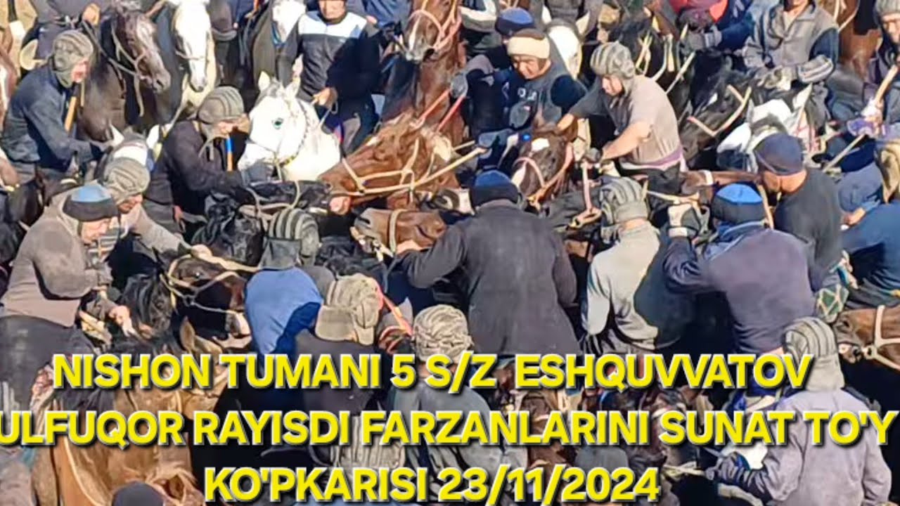 NISHON TUMANI 5 S/Z #ZULFUQOR #RAYISDI FARZANLARINI SUNAT TO'Y KO ...