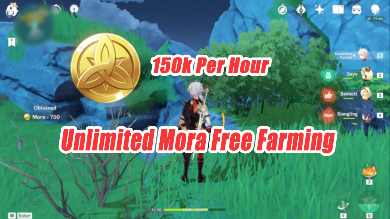 Unlimited Free Mora Farming 150k Per Hour - Save Your Primogem Genshin ...