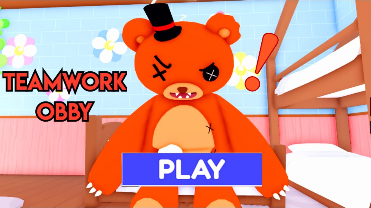 Roblox TEAMWORK BEAR ESCAPE! 2 Player Obby - YouTube