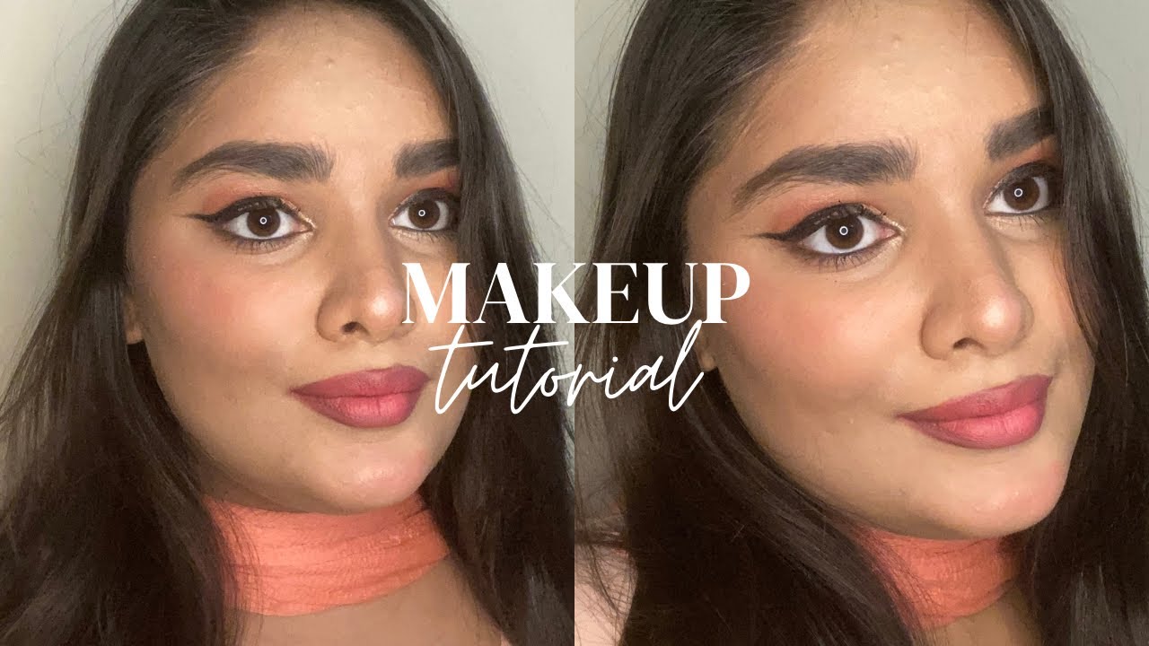 I Tried a Flawless Dewy Base Makeup For Engagement/ Party - YouTube