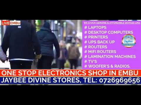ONE STOP ELECTRONICS SHOP IN EMBU - YouTube