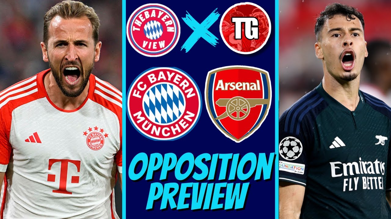 BAYERN MUNICH VS ARSENAL CHAMPIONS LEAGUE QUARTER FINAL OPPOSITION ...