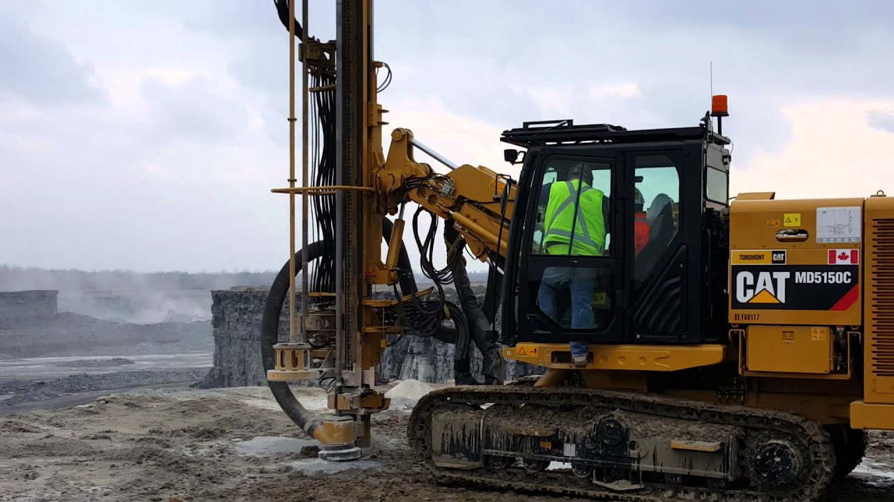 Cat 5150C Drill 2 - YouTube