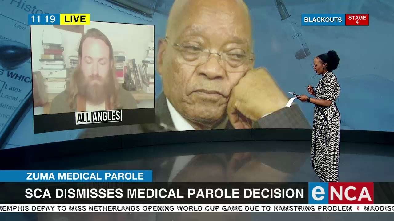 Discussion | SCA dismisses Zuma medical parole decision - YouTube