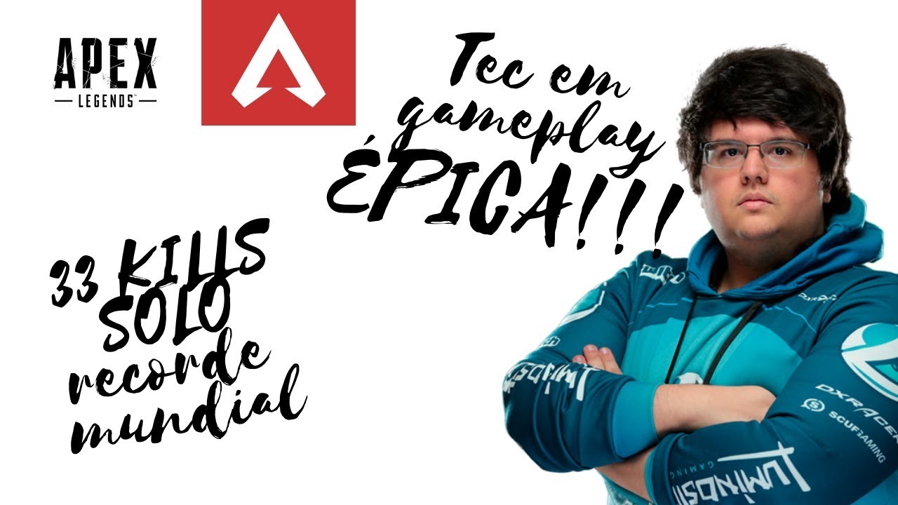 AULA DE GAMEPLAY #5 (ft. Tecnosh) + 33 KILLS SOLO GLOBAL || Apex ...