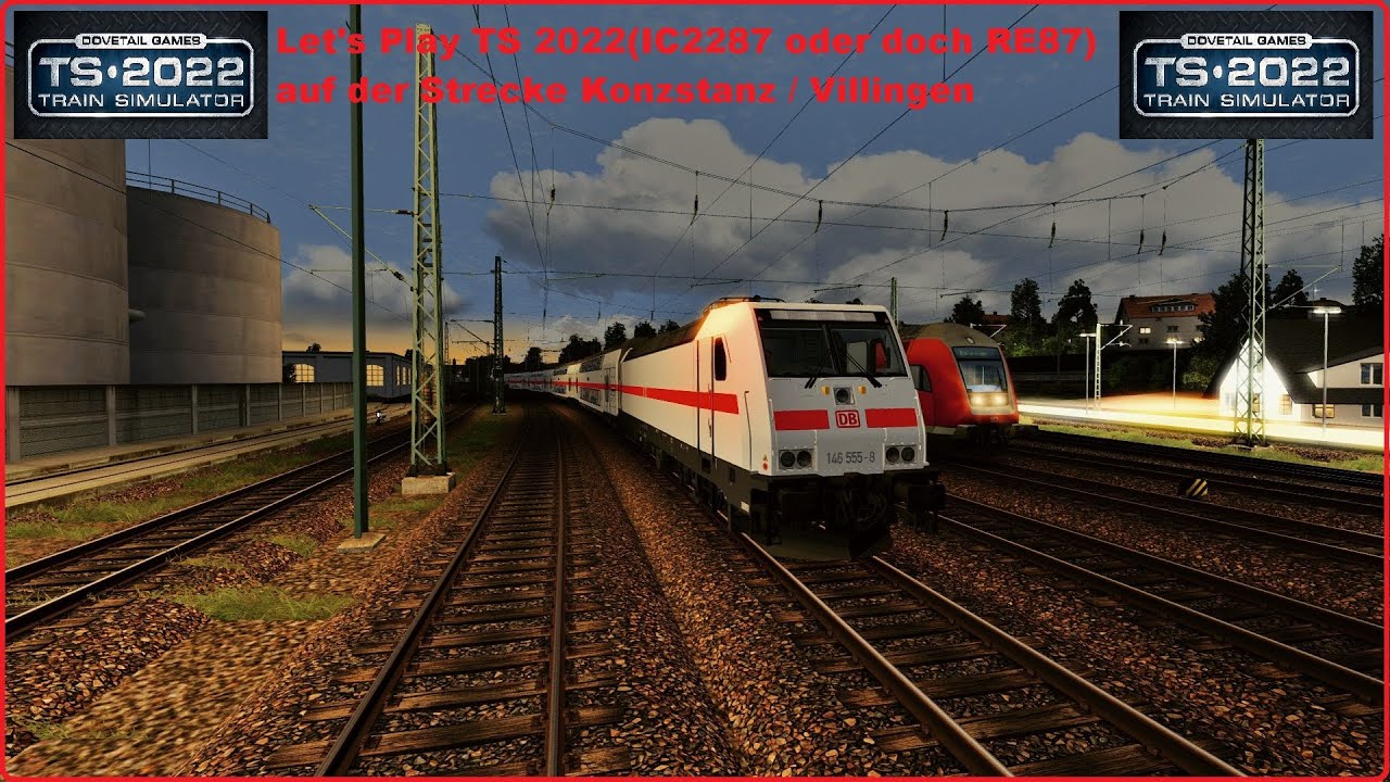 Let's Play Train Simulator Classic IC 2284 Stuttgart - YouTube