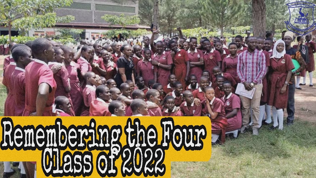 Form Four Candidates of 2022 will always be remembered at Rubongi Army ...