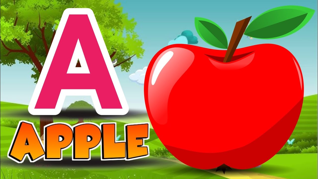 A For Apple | A Apple| Apple & Ball Nursery Rhymes & Song | Phonics ...
