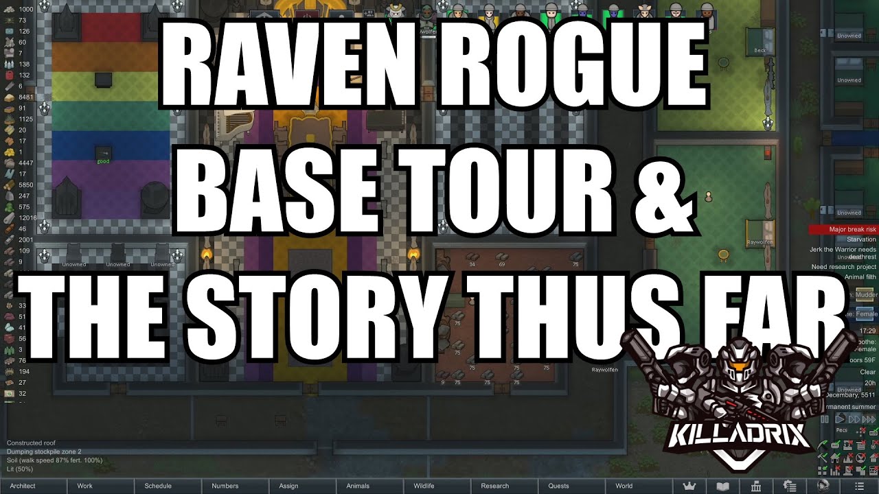 [Highlight] Raven Rogue Base Tour & The Story Thus Far - YouTube