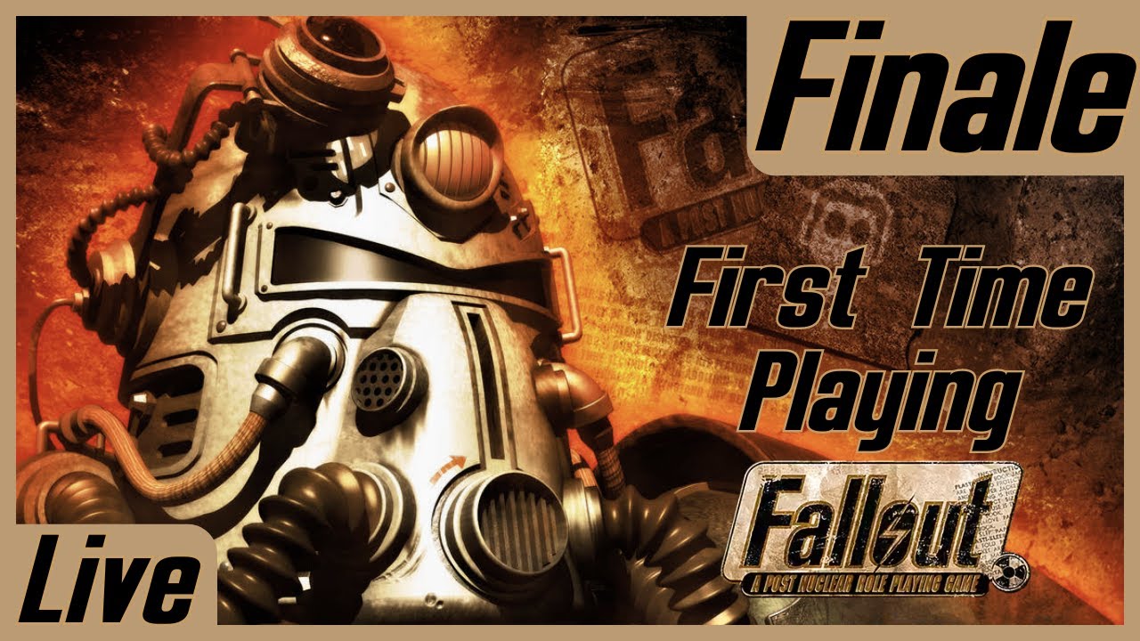 🔴 First Time Playing Fallout (1997) - Finale - Destroying The Master ...
