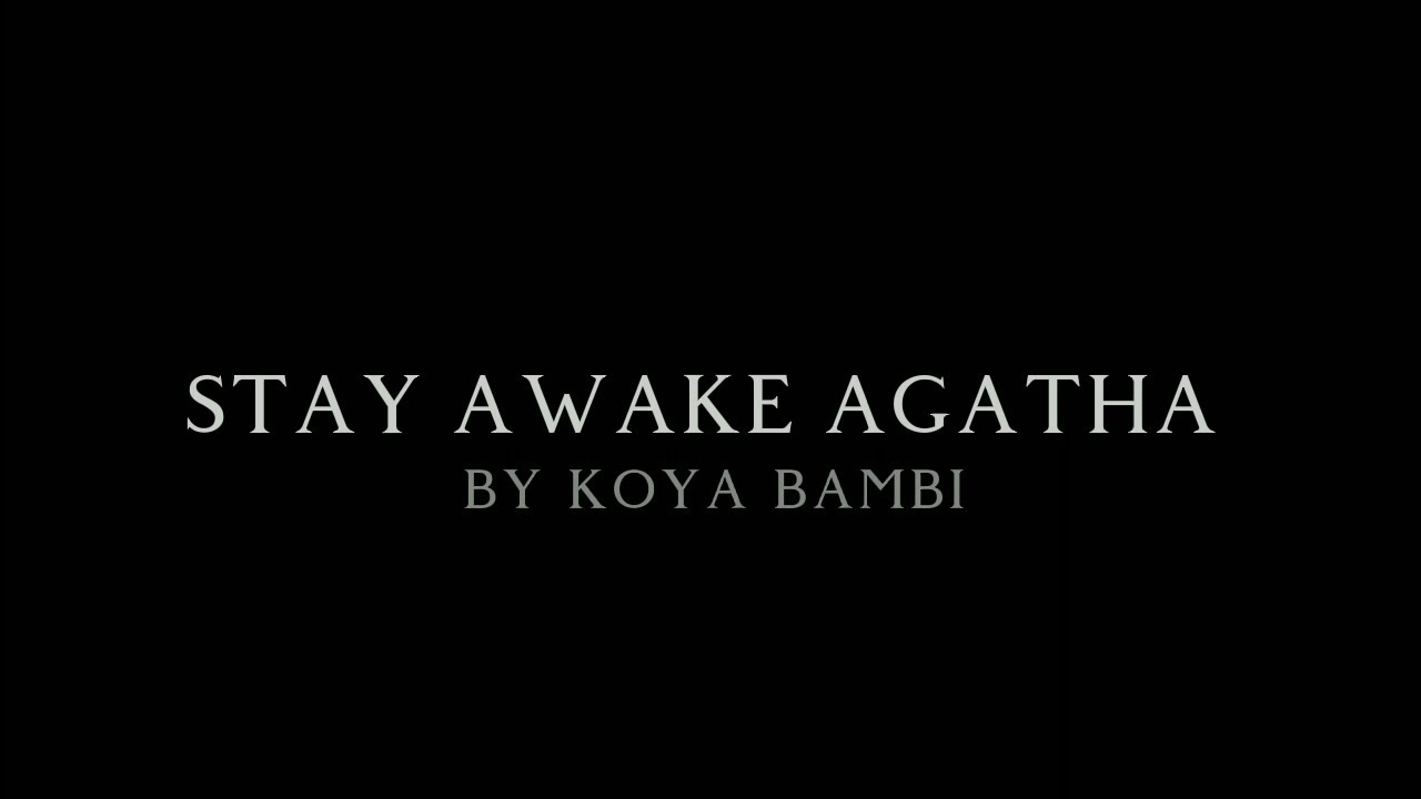 Stay awake agatha short film (Filipino project) 11- Galileo ABM - YouTube