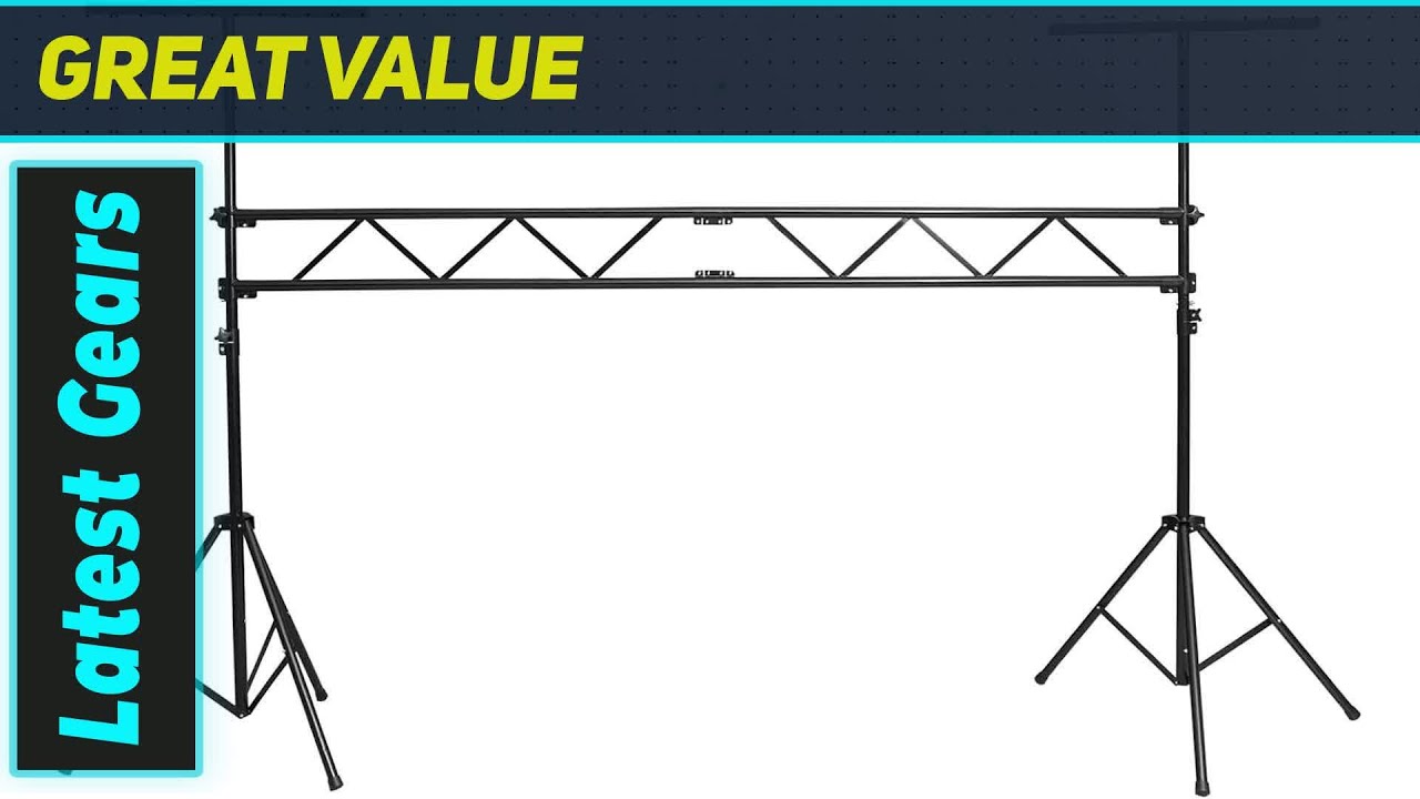 Best Portable DJ Lighting Truss System for Stage - YouTube