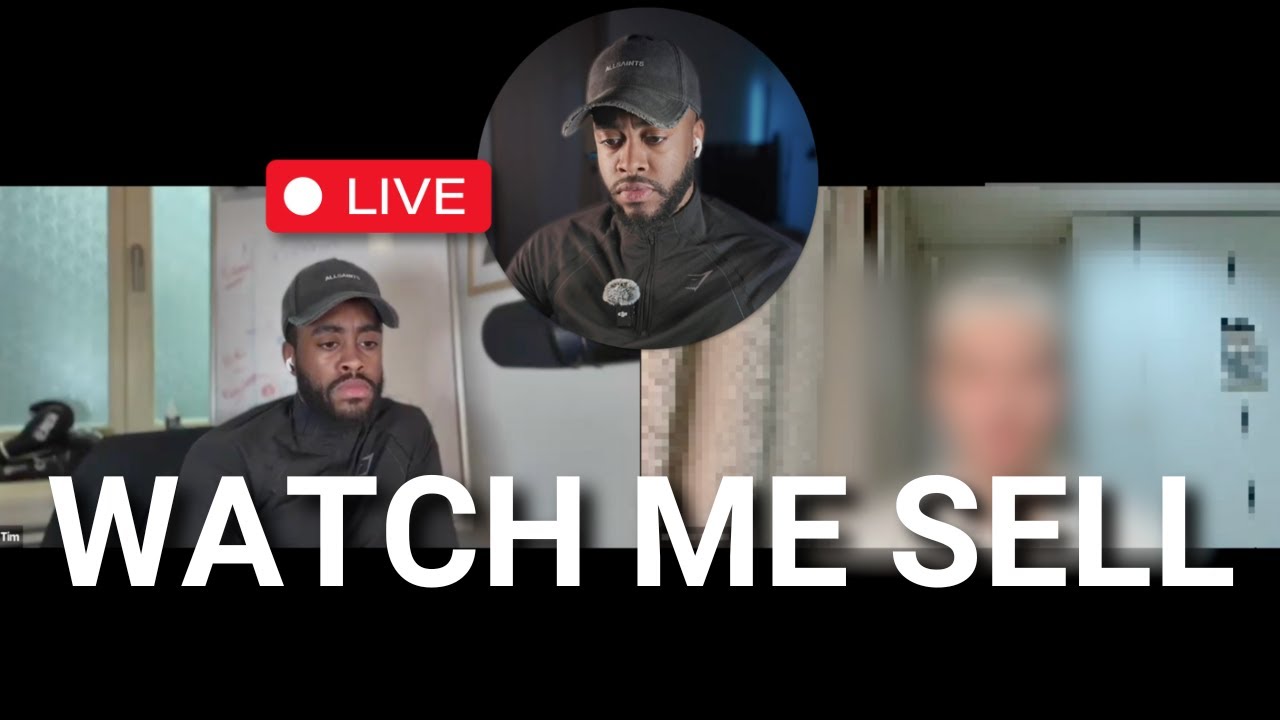 Live closing a high ticket sales call, advanced Discovery, framing, and leadership - YouTube