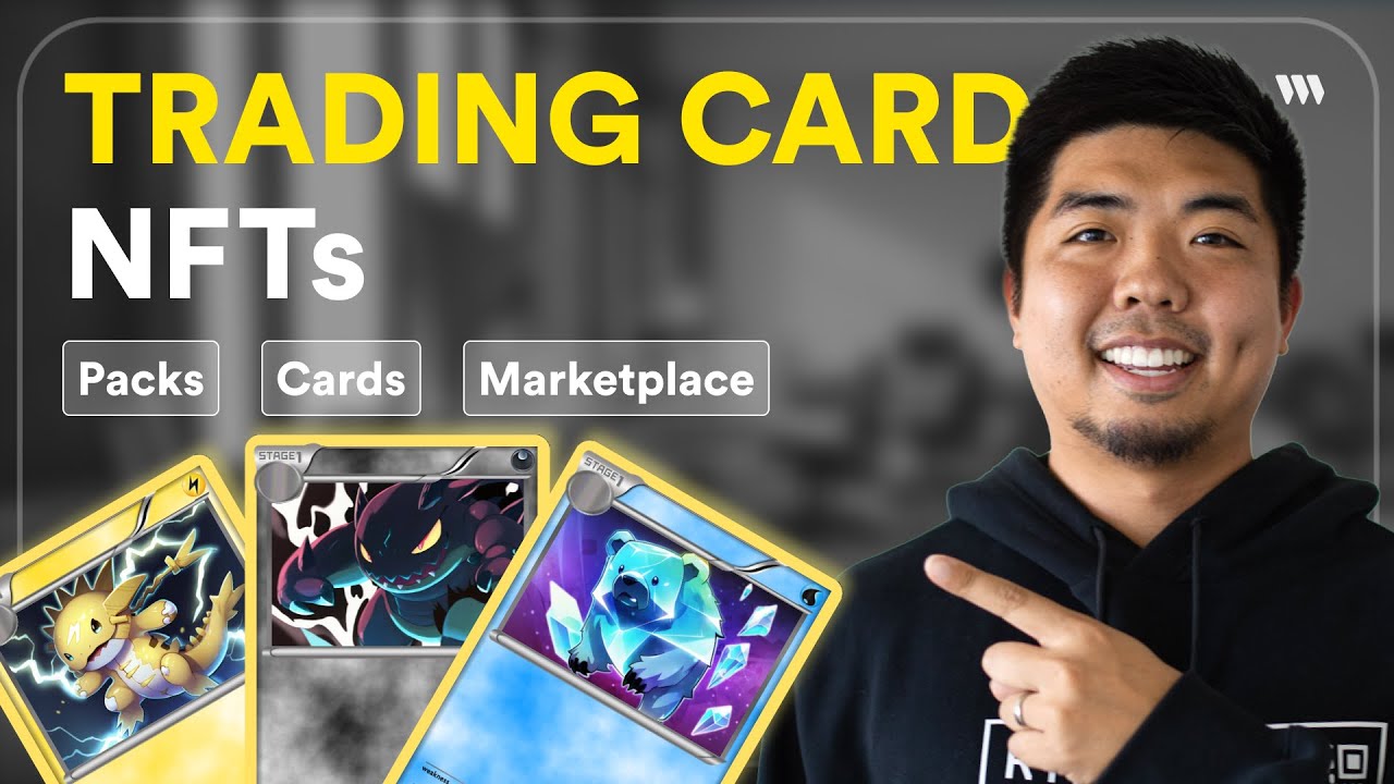 How to create an NFT trading card pack + marketplace (Pokemon card or NBA TopShot clone) - YouTube