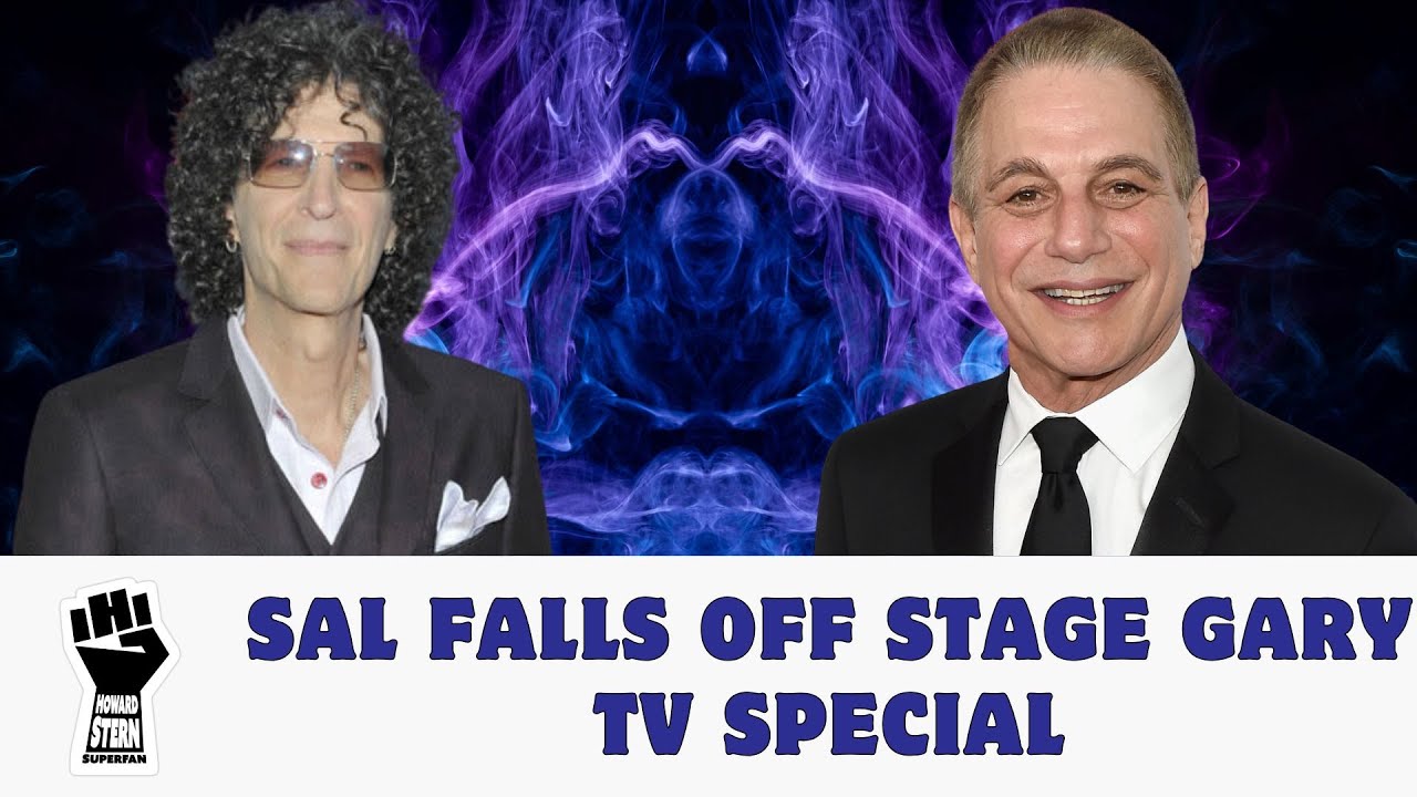 Sal Falls Off Stage Gary TV Special - YouTube