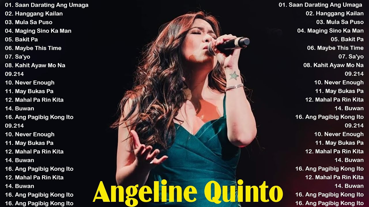 Angeline Quinto Movie & Teleserye Theme Songs - YouTube