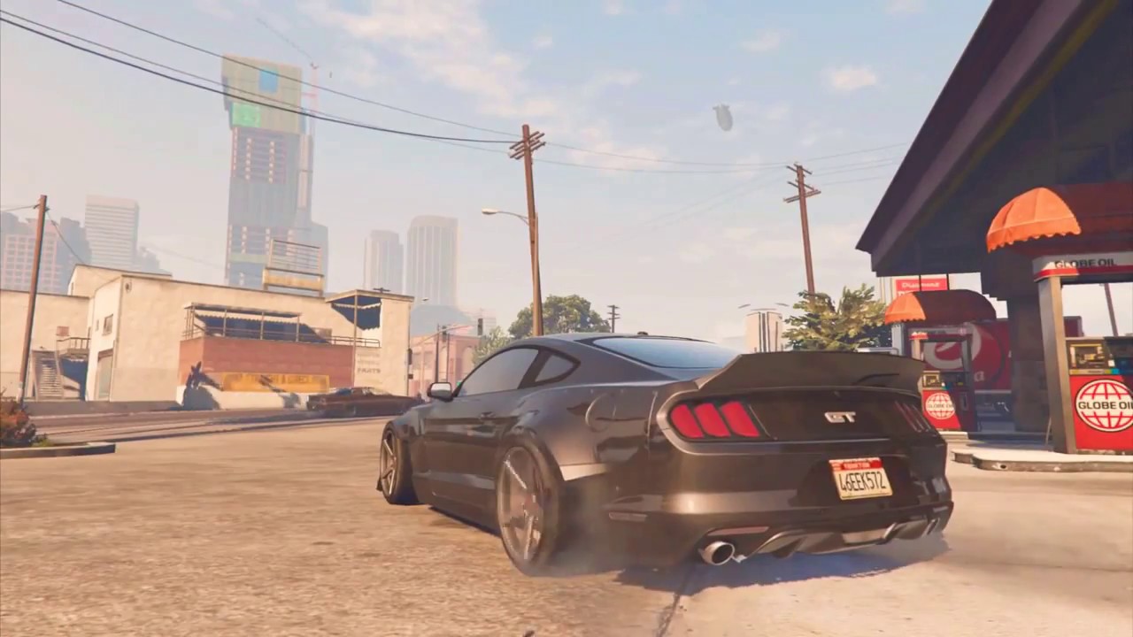 Gta 5 - Ford mustang GT 2015 -mod - YouTube