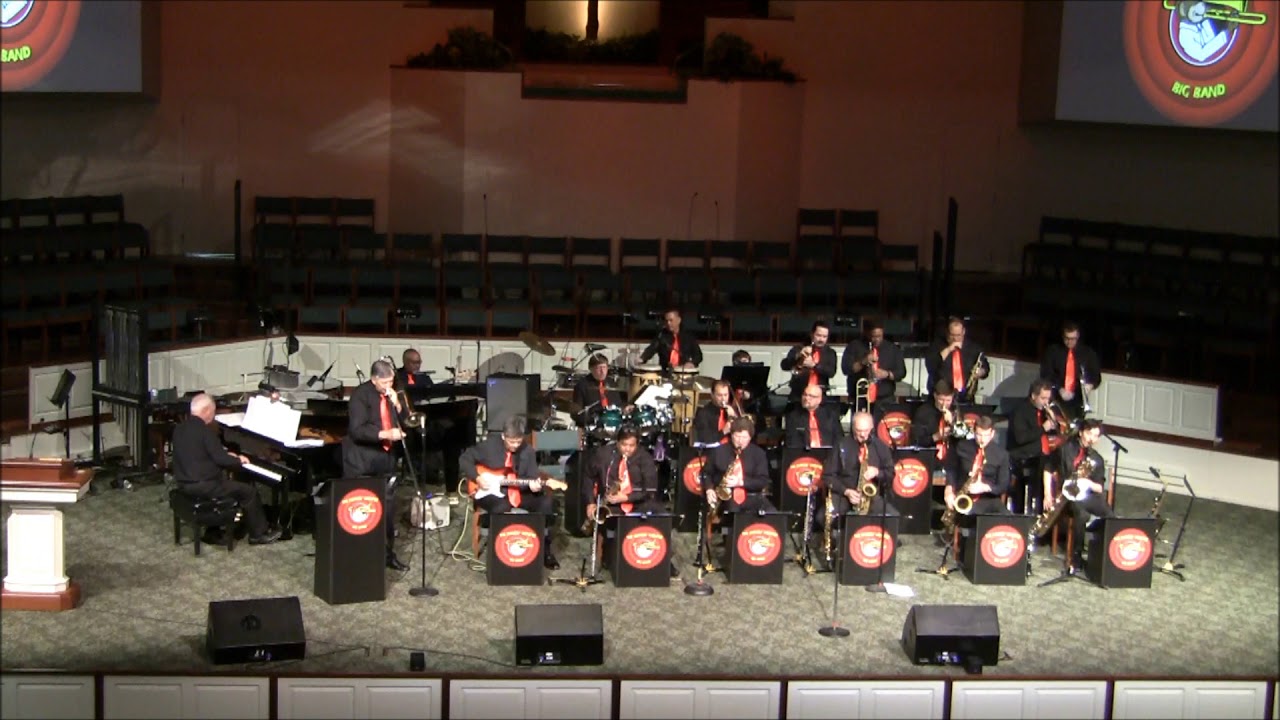 The Swingin' Monitos Big Band - The Shadow of Your Smile Ft. Dave ...