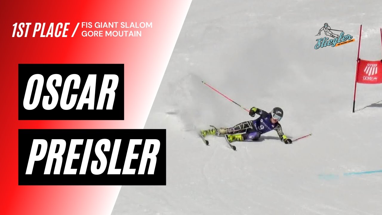 Oscar Preisler FIS GS Gore 1/24/25 - YouTube