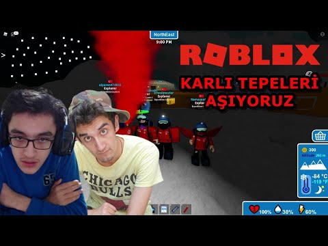 ROBLOX'DA TÜRK EKİBİ İLE ZORLU KARLI TEPELERİ AŞMAYA ÇALIŞIYORUZ - 🚩Expedition Antarctica